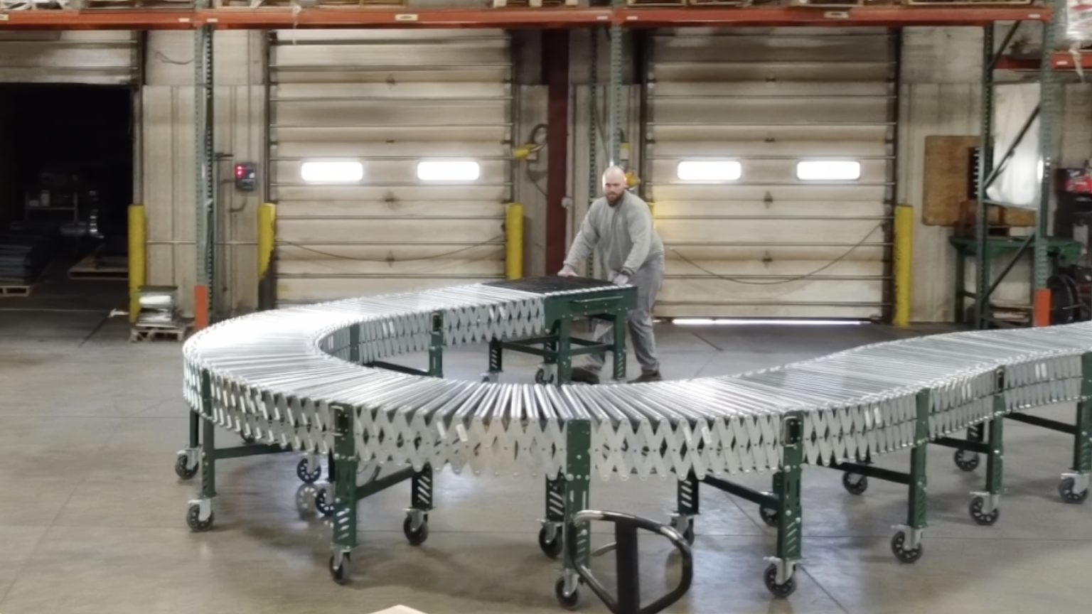 ProFlex - Flexible, Extendable Power Conveyor System